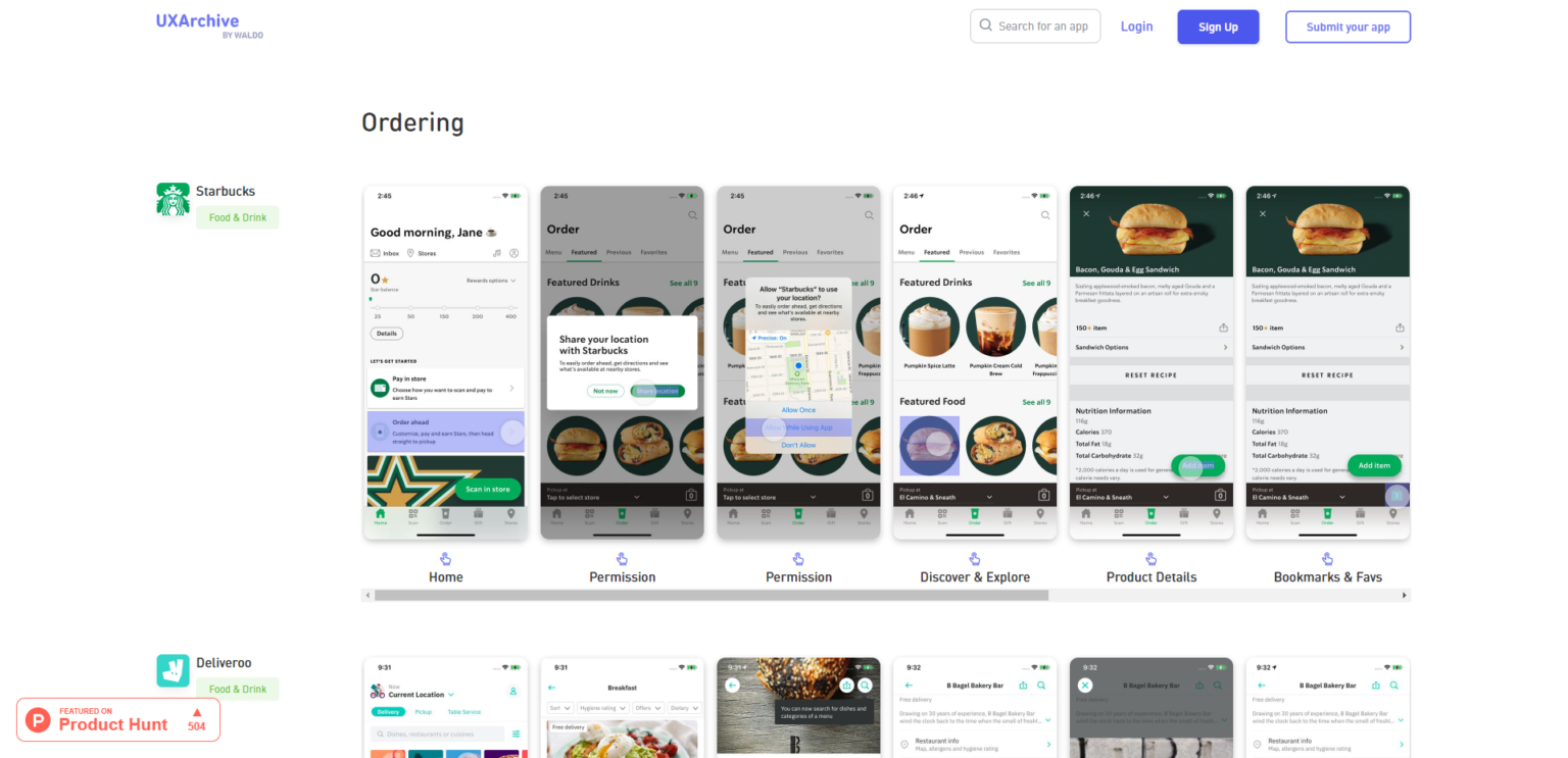 スマホ アプリUIデザイン制作 参考サイト10選! モバイル/PC ギャラリーを厳選紹介 | PixelChord